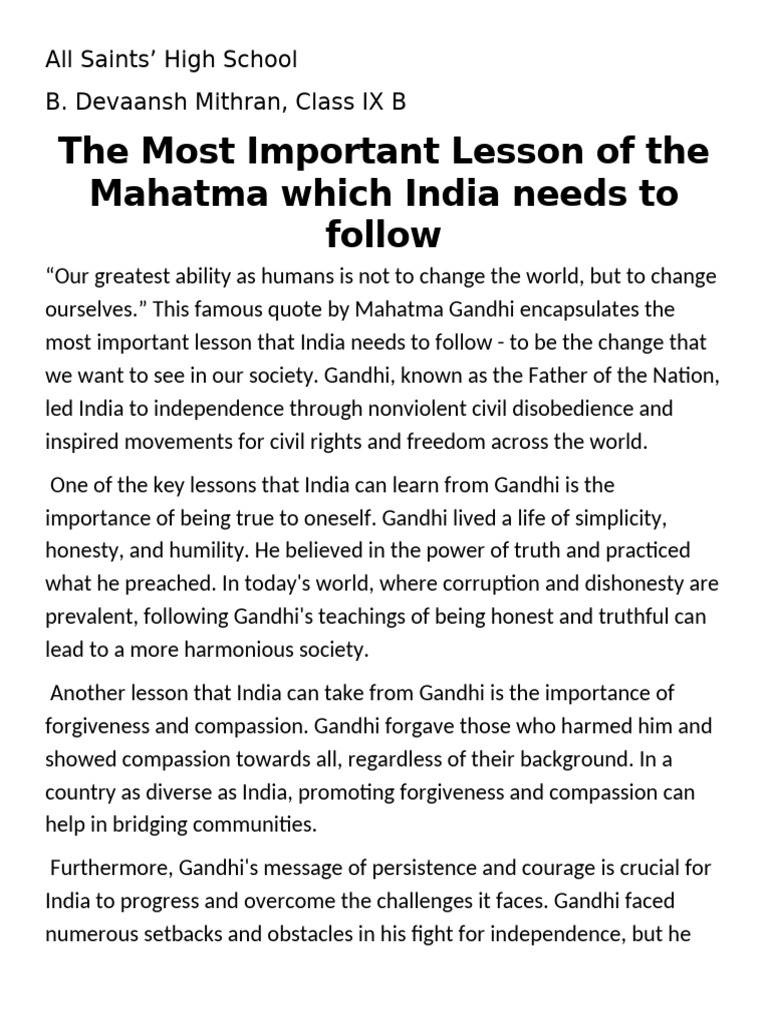 B. Devaansh Mithran | PDF