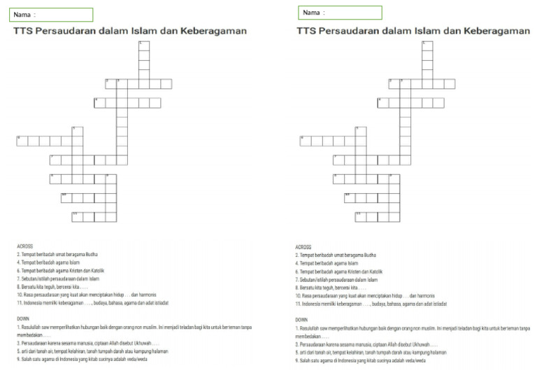 LK TTS Persaudaraan Dalam Islam Dan Keberagaman | PDF