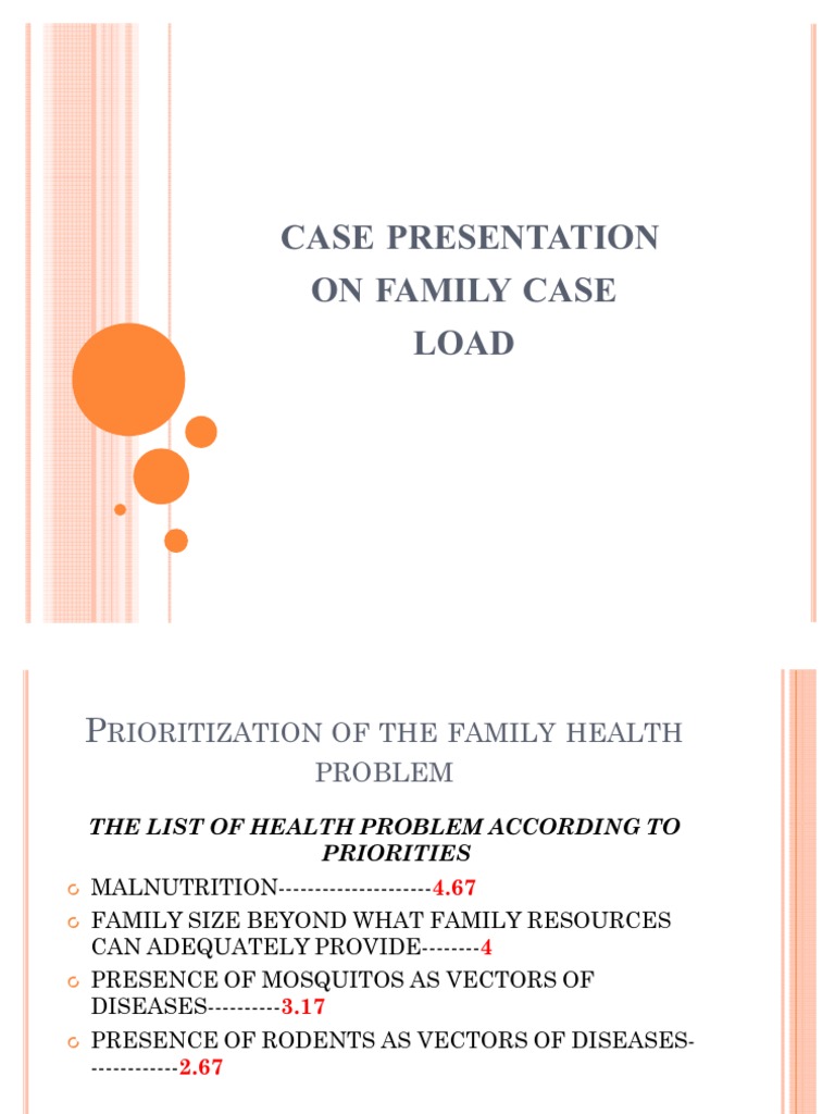 3family Case Presentation-Powerpoint1 | PDF | Malnutrition | Nursing