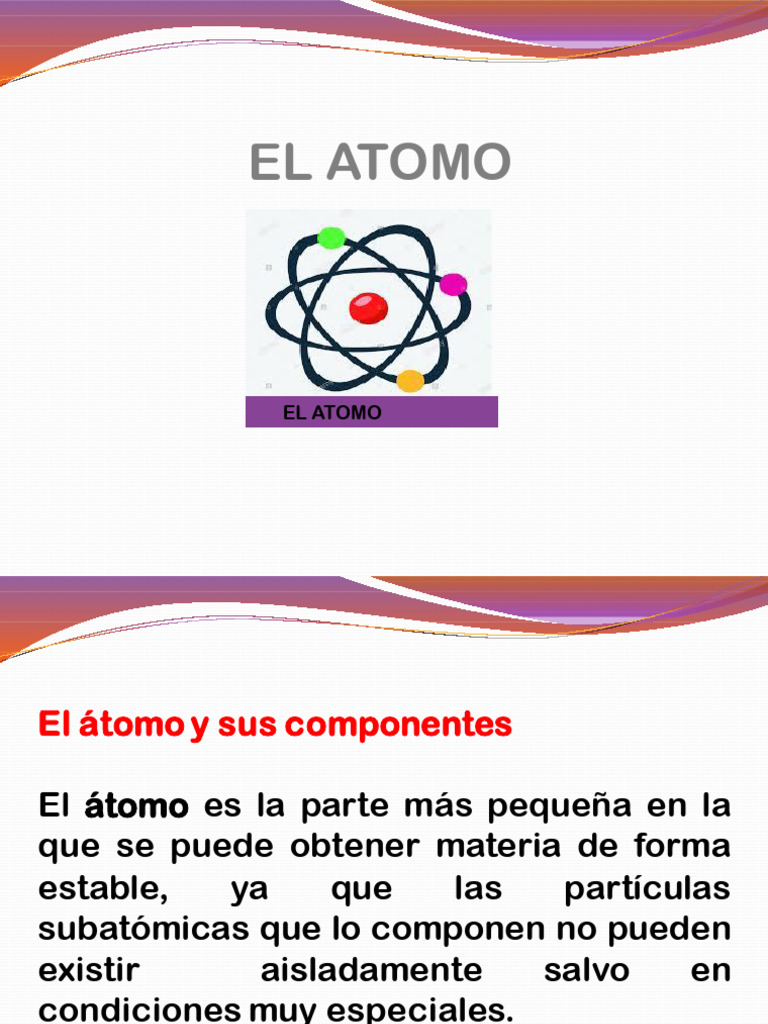 Estructura y Cálculos del Átomo | PDF | Mole (Unidad) | Átomos