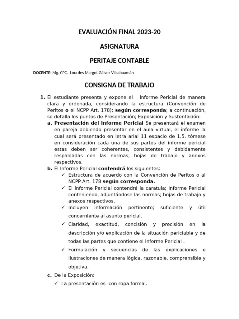 Consigna Evaluacion Final 2023 | PDF | Negocios | Informática