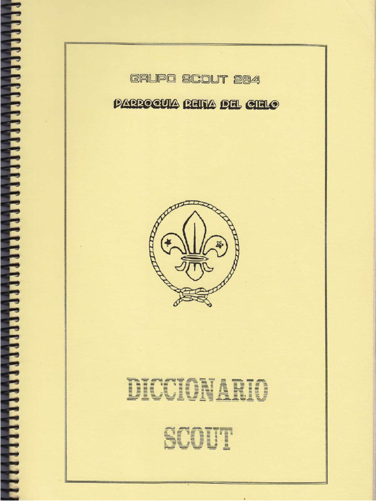 Diccionario Scout | PDF | Computers