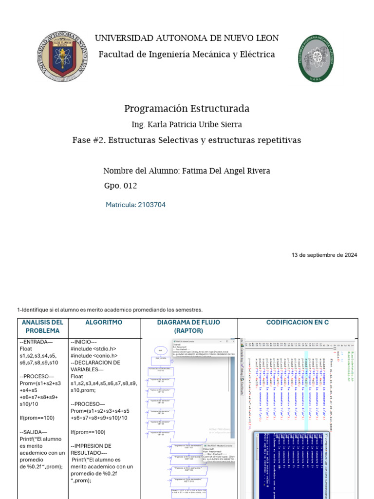 FASE-2- PROGRAMACION-ESTRUCTURADA_2103704 | PDF | Algoritmos | Ciencias de la Computación