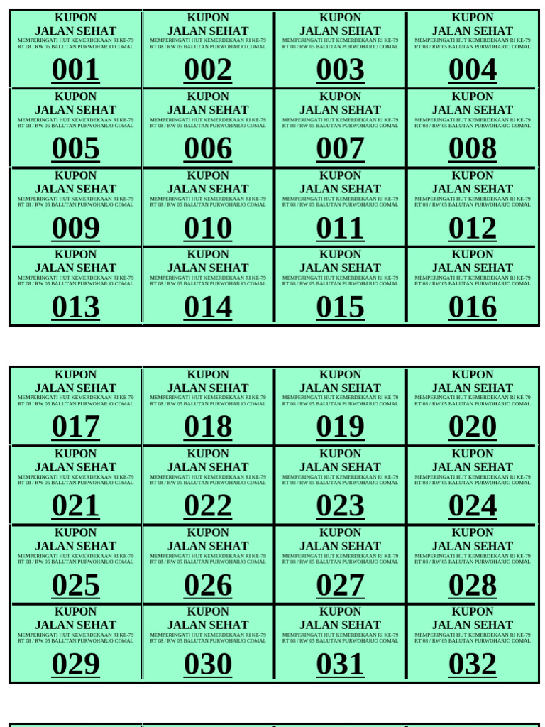 KUPON | PDF