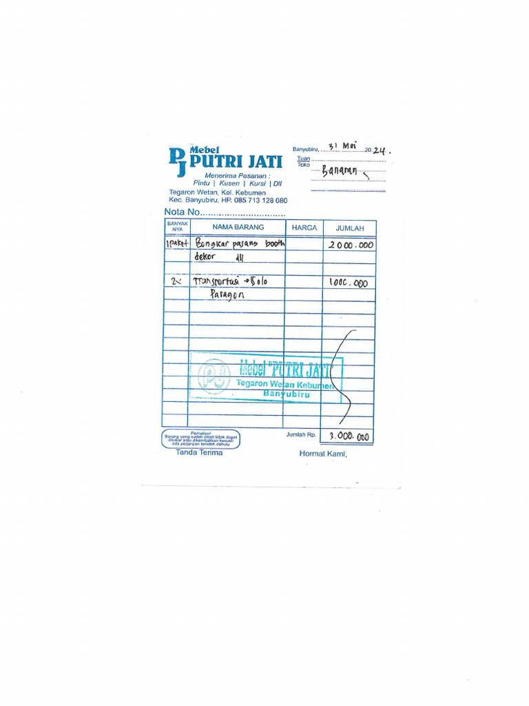 Nota Event SGS Solo | PDF
