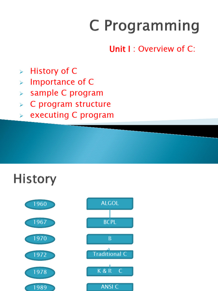 C Programming-Day1 | PDF