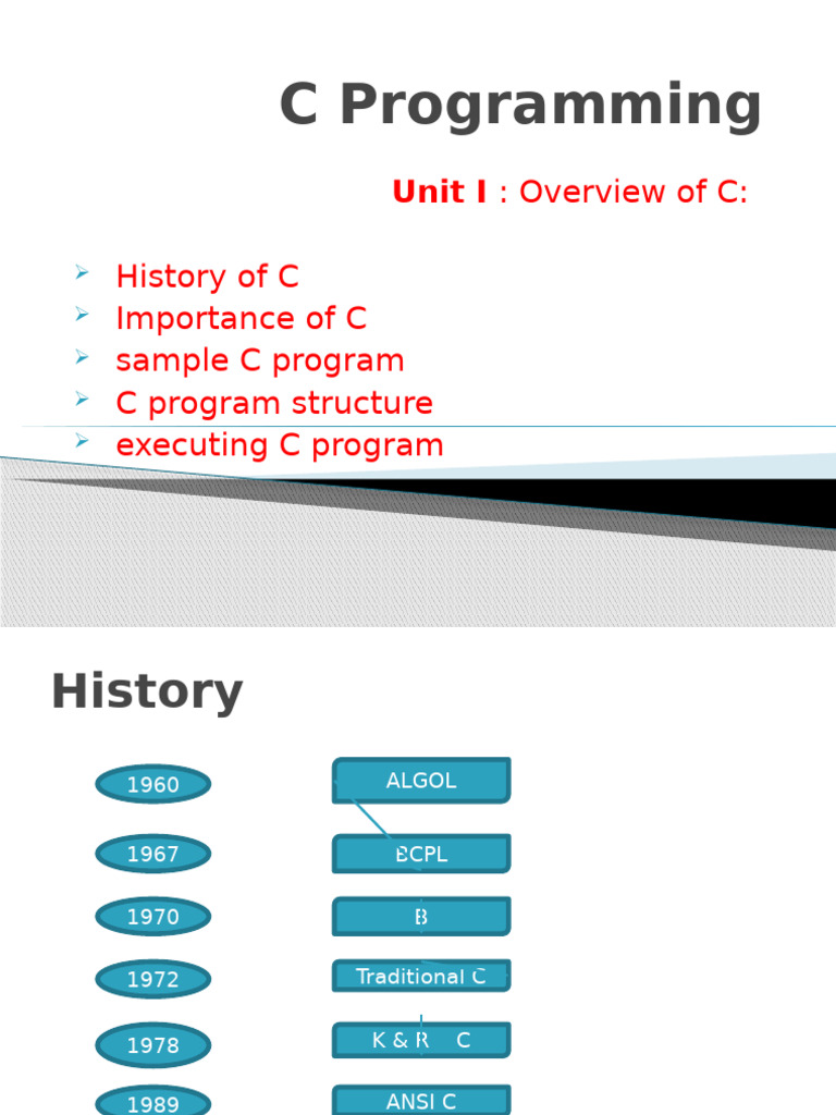 C Programming Day1 | PDF