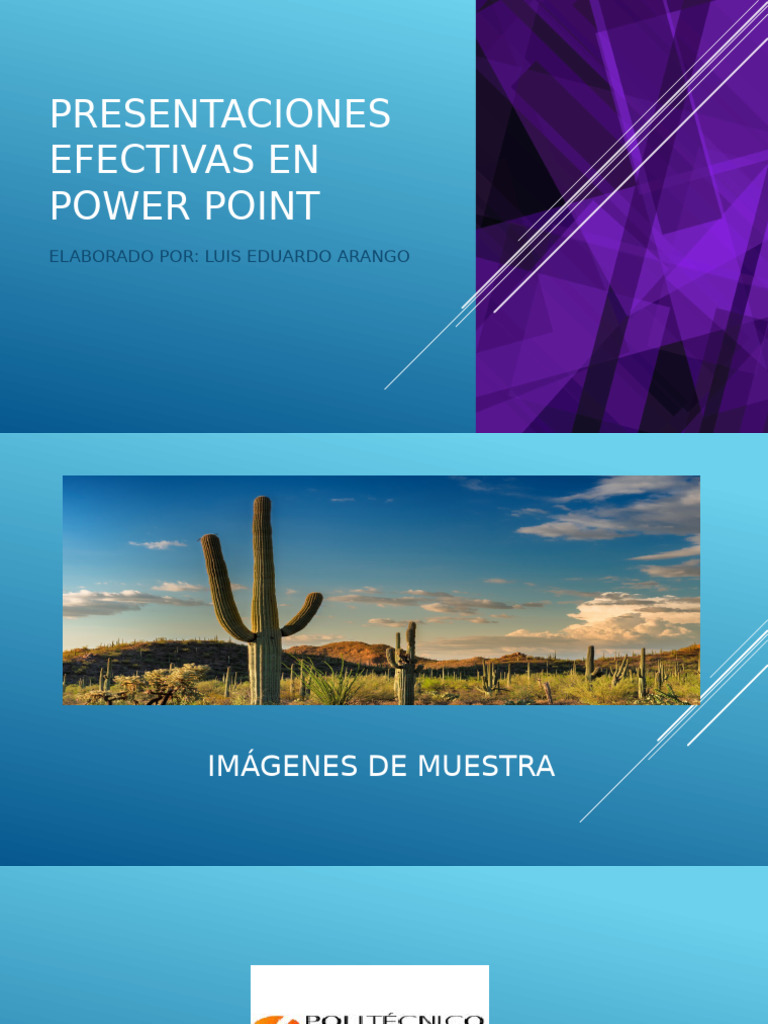 Presentaciones Efectivas en Power Point | PDF