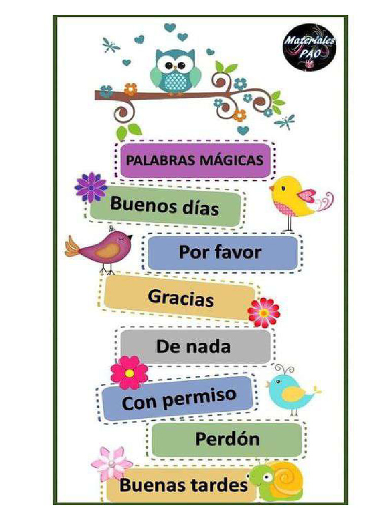 Palabras Magicas | PDF