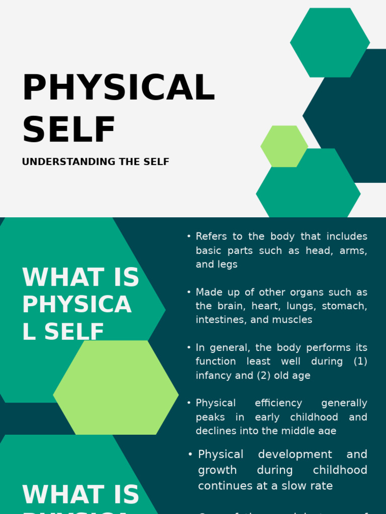 Physical Self | PDF | Body Image | Self Esteem