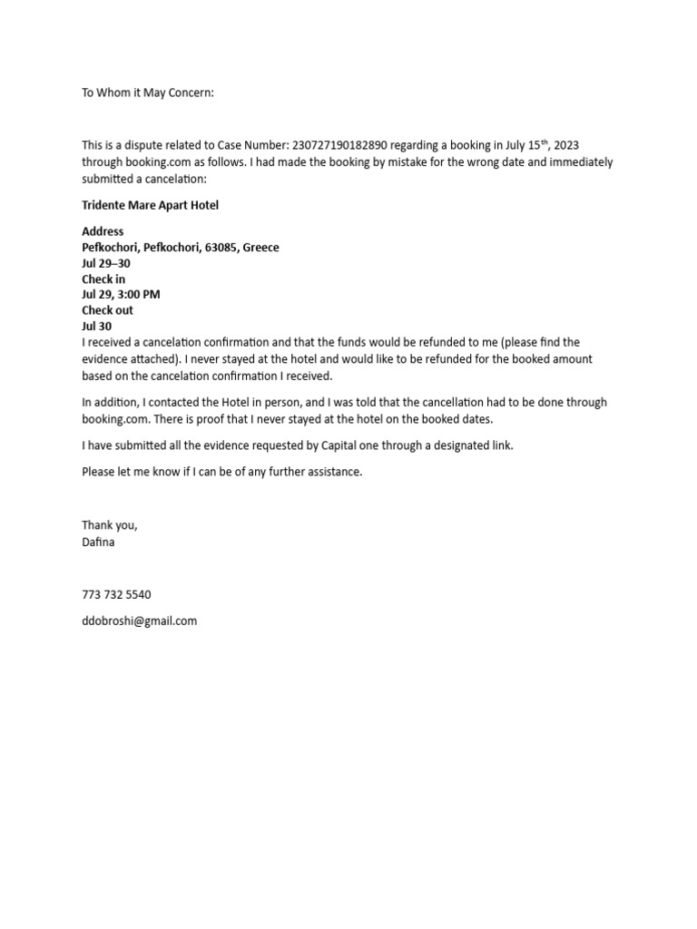 Description Letter | PDF