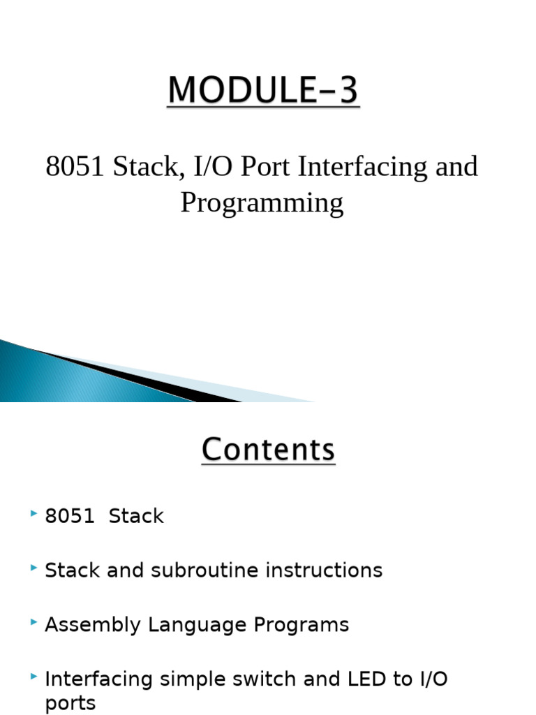 MC Module 3 | PDF | Assembly Language | Computer Engineering