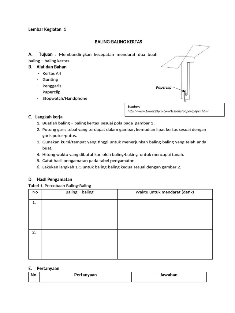 LK Baling Baling | PDF | Griya & Taman