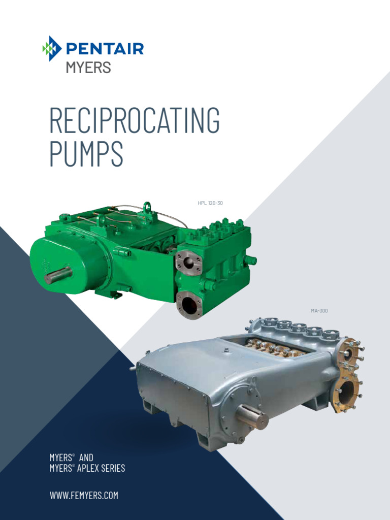 Reciprocating Pumps Brochure | PDF | Gallon | Pump
