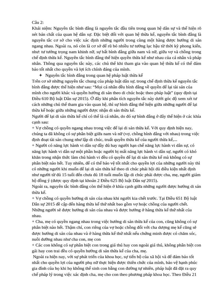 câu 2 - đề 2483 | PDF