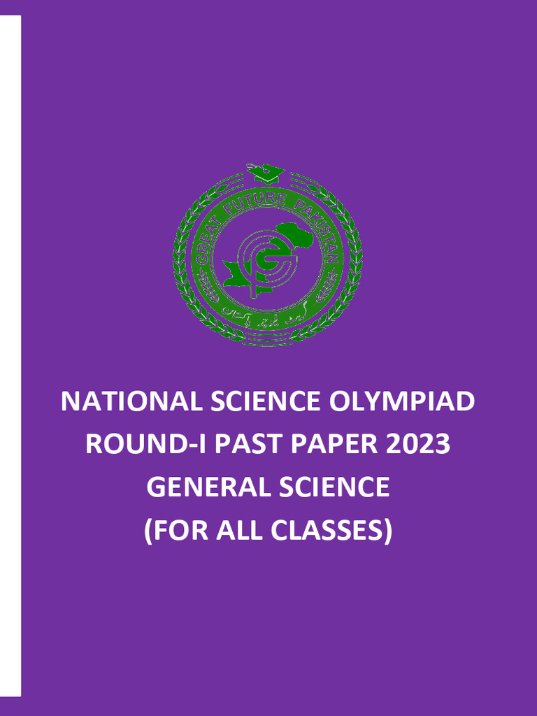GENERAL-SCIENCE-PAST-PAPER | PDF | Atmosphere | Inductor