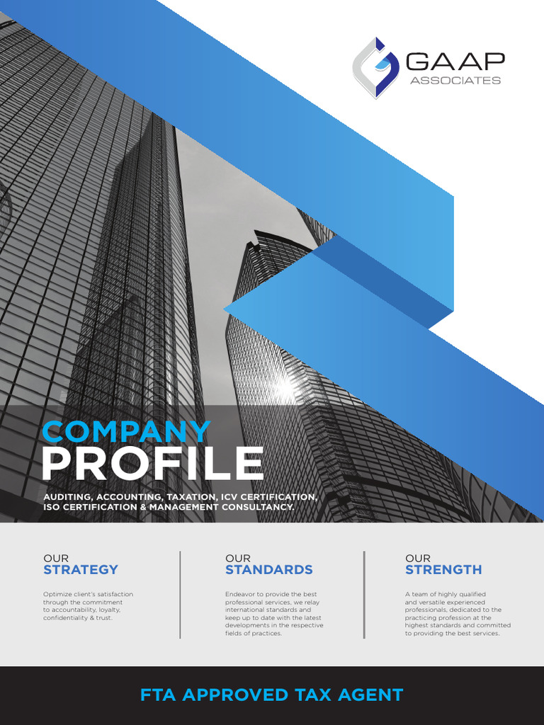 Gaap Profile | PDF | Balance Sheet | Value Added Tax