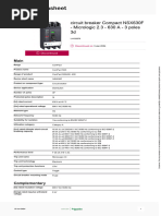 Product Data Sheet: Circuit Breaker Compact Nsx630H, 70 Ka at 415 Vac ...