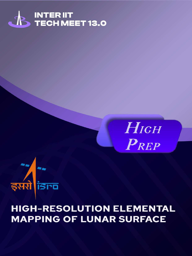 ISRO HighPrep InterIIT Tech | PDF | Moon | Satellite