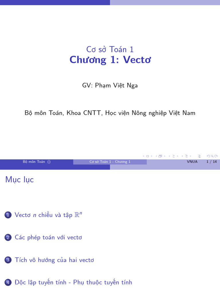 CosoToan1 Chap1 | PDF