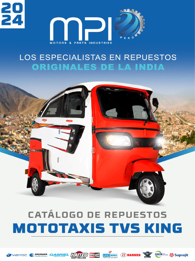 Catalogo 3R TVS King Octubre - Mpi Peru | PDF