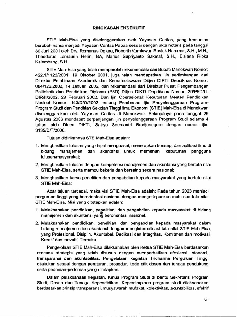 Ringkasan Eksekutif | PDF