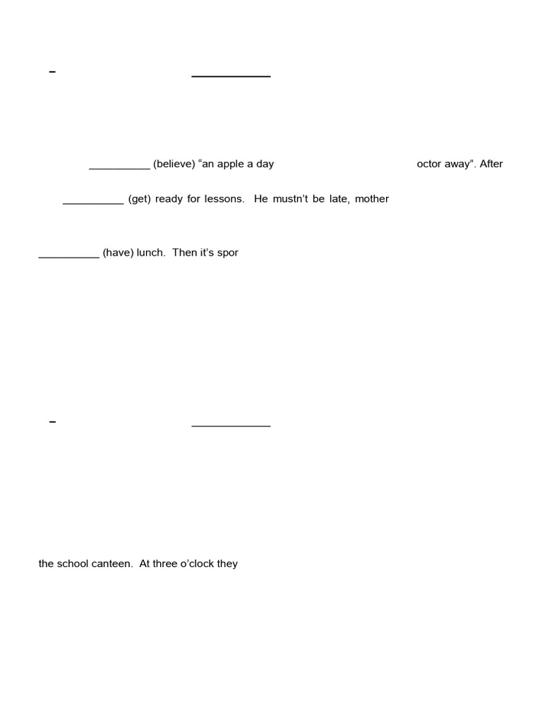 04 Complete Text Pres. Simple | PDF | Teaching Methods & Materials