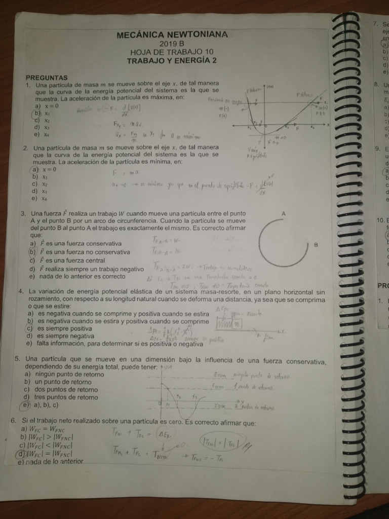 Solución Hoja 10 | PDF