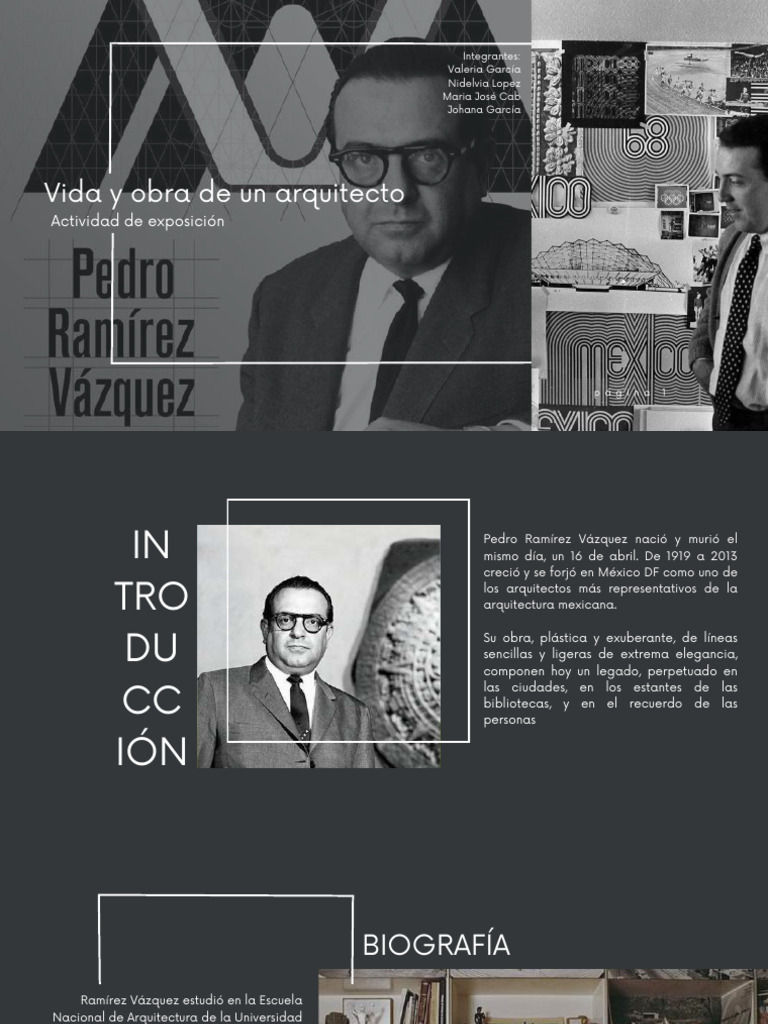 Exposición - Pedro Ramírez Vázquez | PDF | México | Museo
