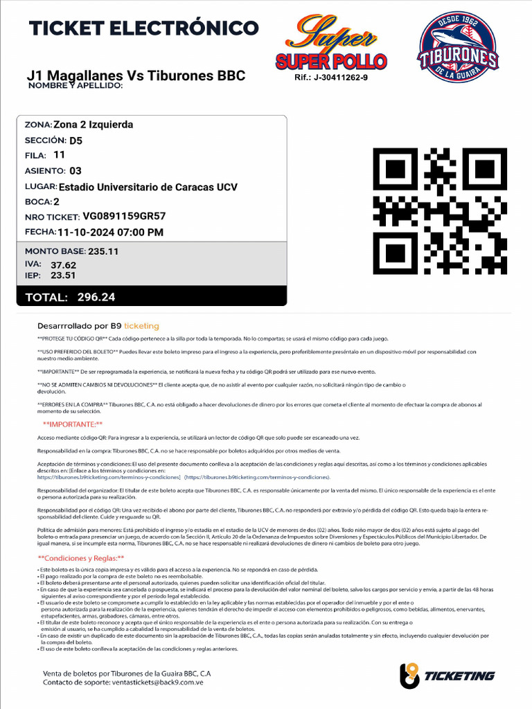 Electronic Tickets | PDF