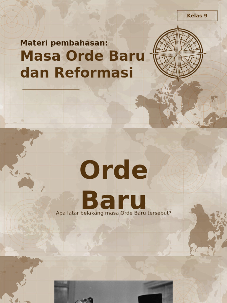 Orde Baru Dan Reformasi | PDF