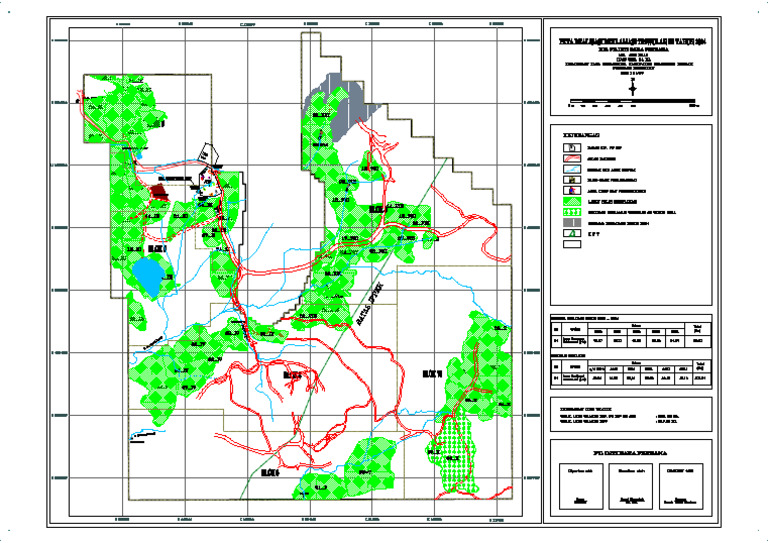 Peta Realisasi Reklamasi Triwulan03 - 2024 | PDF