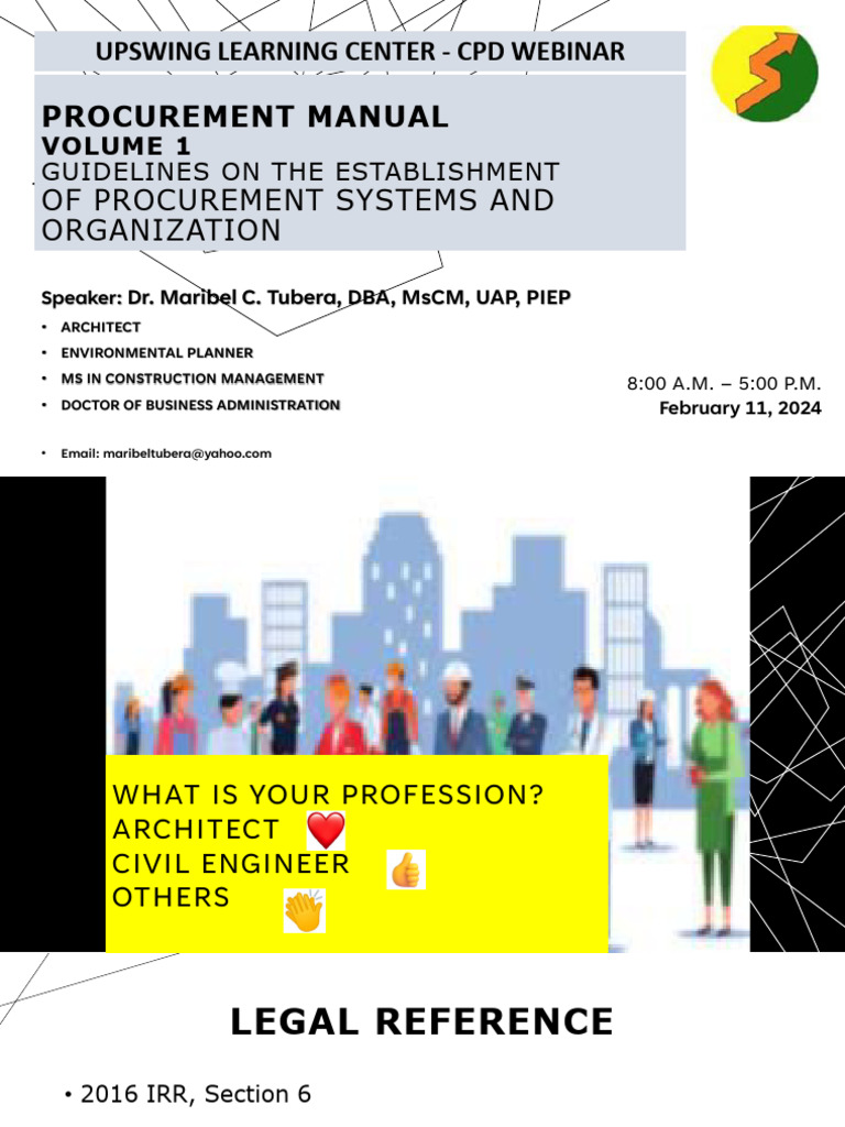 4-GPPB Manual Vol 1 & 2 | PDF | Procurement | Risk