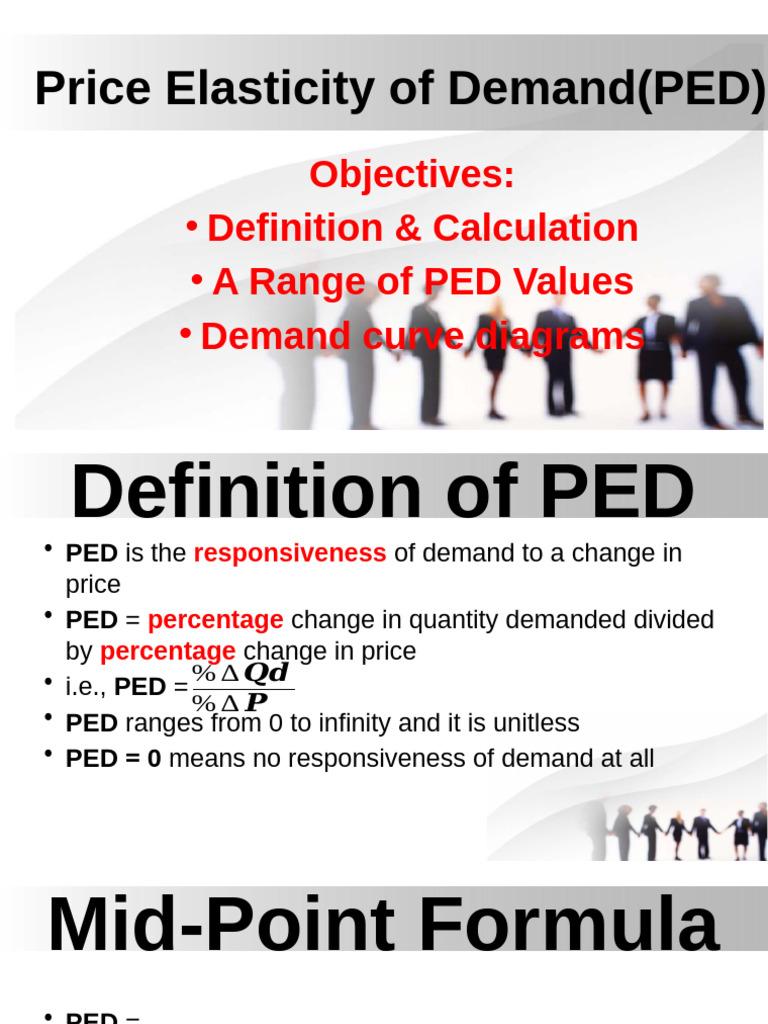 Price Elasticity of Demand | PDF | Business | Technology & Engineering