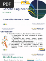 Basic Principles of Genetic Engineering | PDF