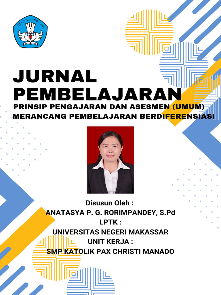 Jurnal Modul 1 Pembelajaran Berdiferensiasi | PDF