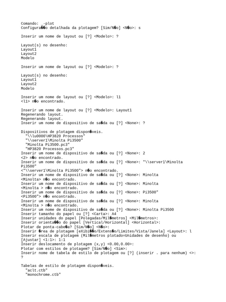Esstilo de Plotagem | PDF