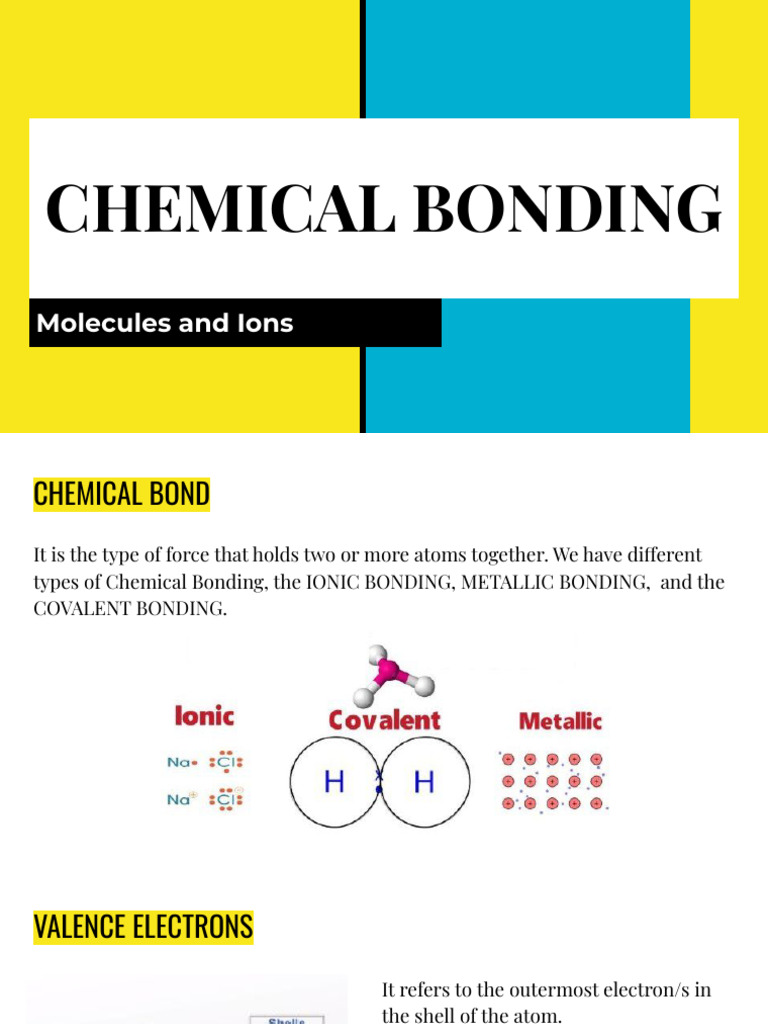 Chemical | PDF | Chemical Bond | Ion
