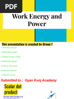 Work Energy Power Class 11 Formula Sheets | PDF | Collision | Force