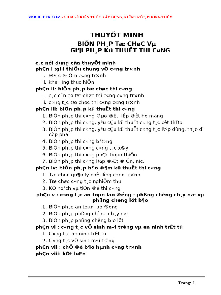 BPTC be nuoc tuan hoan | PDF