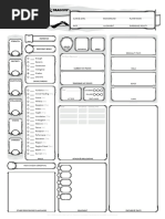 Mythic Bastionland Character Sheets | PDF