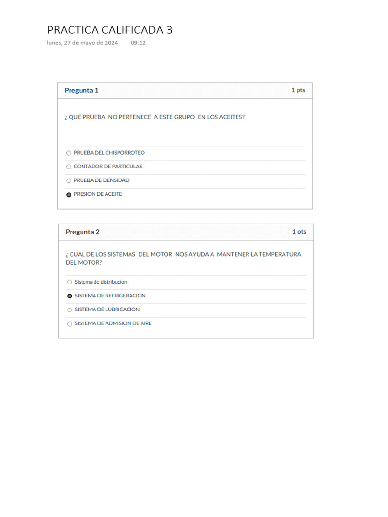 Practica Calificada 3 | PDF