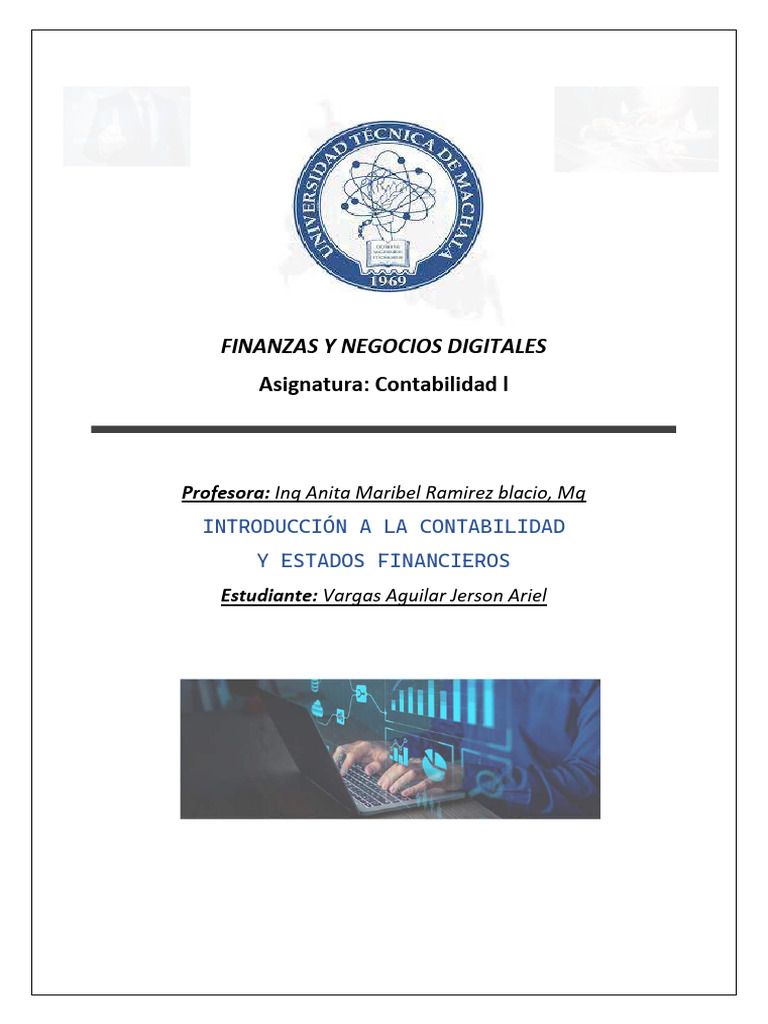 Contabilidad I in | PDF | Contabilidad | normas internacionales de ...