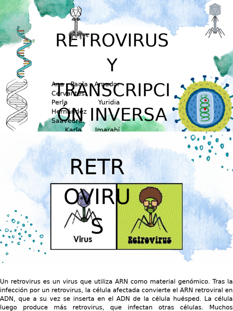 Retrovirus y Transcripción Inversa - 20241023 - 091346 - 0000 | PDF ...