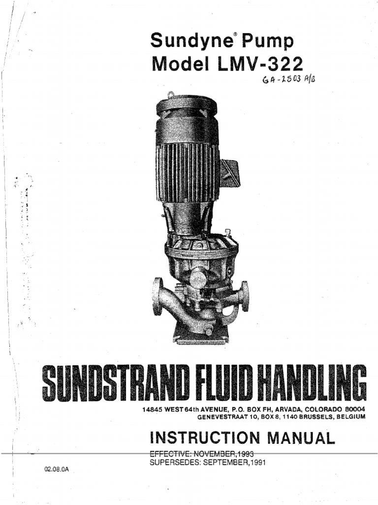 Manual Sundyne | PDF