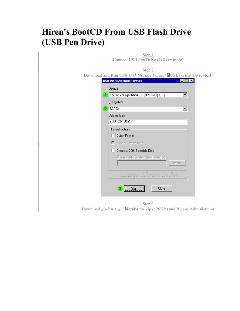 Hirens Boot USB | PDF | Computers