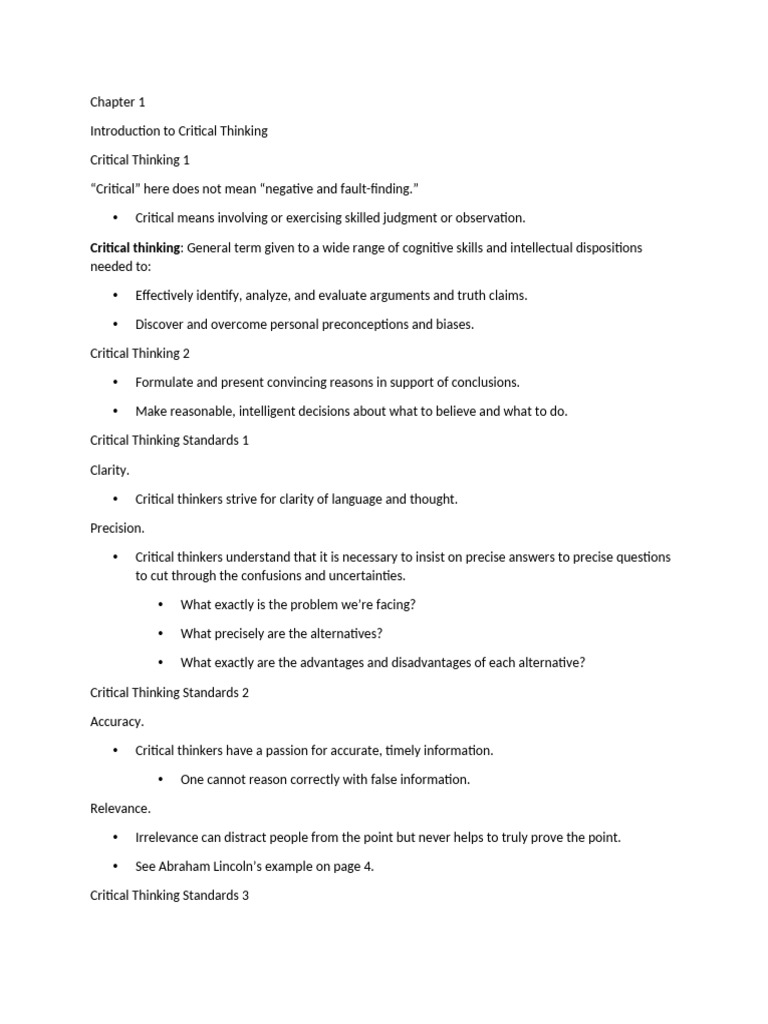 Chapt 1 | PDF | Deductive Reasoning | Argument