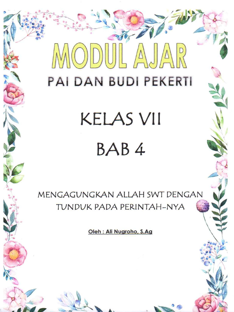 Modu (RPP) Pai7 | PDF
