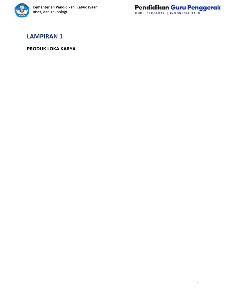 Lampiran 1 | PDF