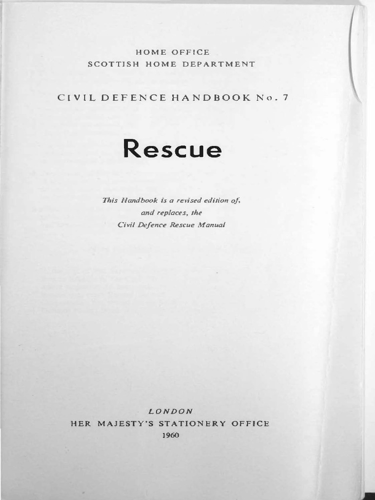 Civil Defence Handbook Page 003 | PDF